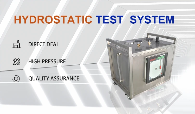 640bar Portable Hydrostatic Test Liquid Booster System