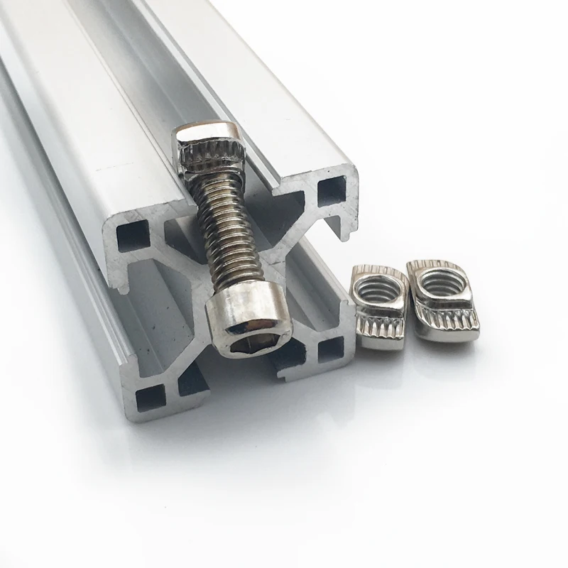 M5 M6 M8 M10 M12 Stainless Steel t Block square Nuts Drop-in T-track ...