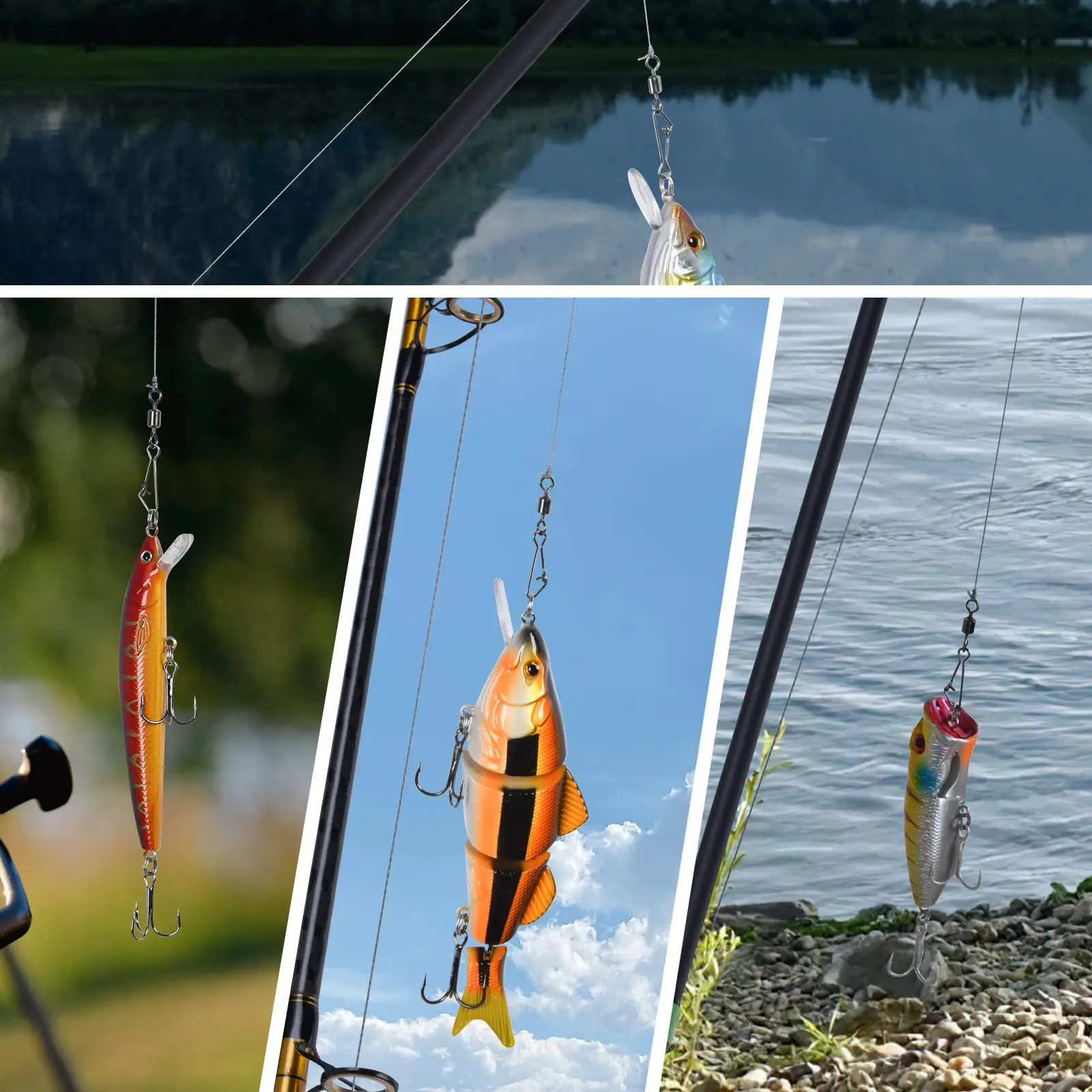 A1 Fishing Rolling Swivel - Smooth Rotation & Durability