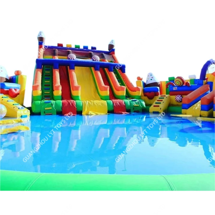 Backyard Water Park for Adults - Inflatable Fun Awaits