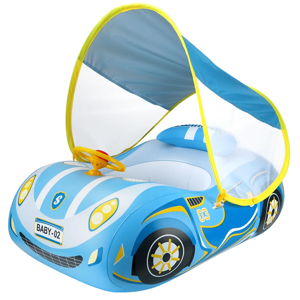 Swimbobo Kids Inflatable Car Swimming Seat Boat - Safe & Fun