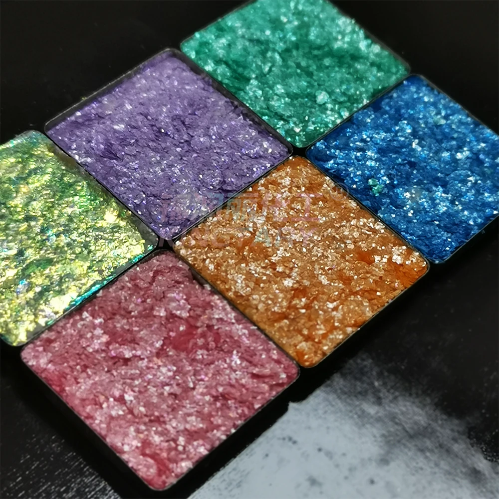 Glitter Color Makeup Flakes - Duochrome Eyeshadow Powder
