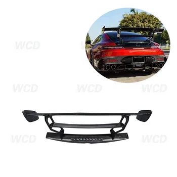 Bs Style Real Carbon Fiber Rear Spoiler Rear Wing For Mercedes-benz Amg ...