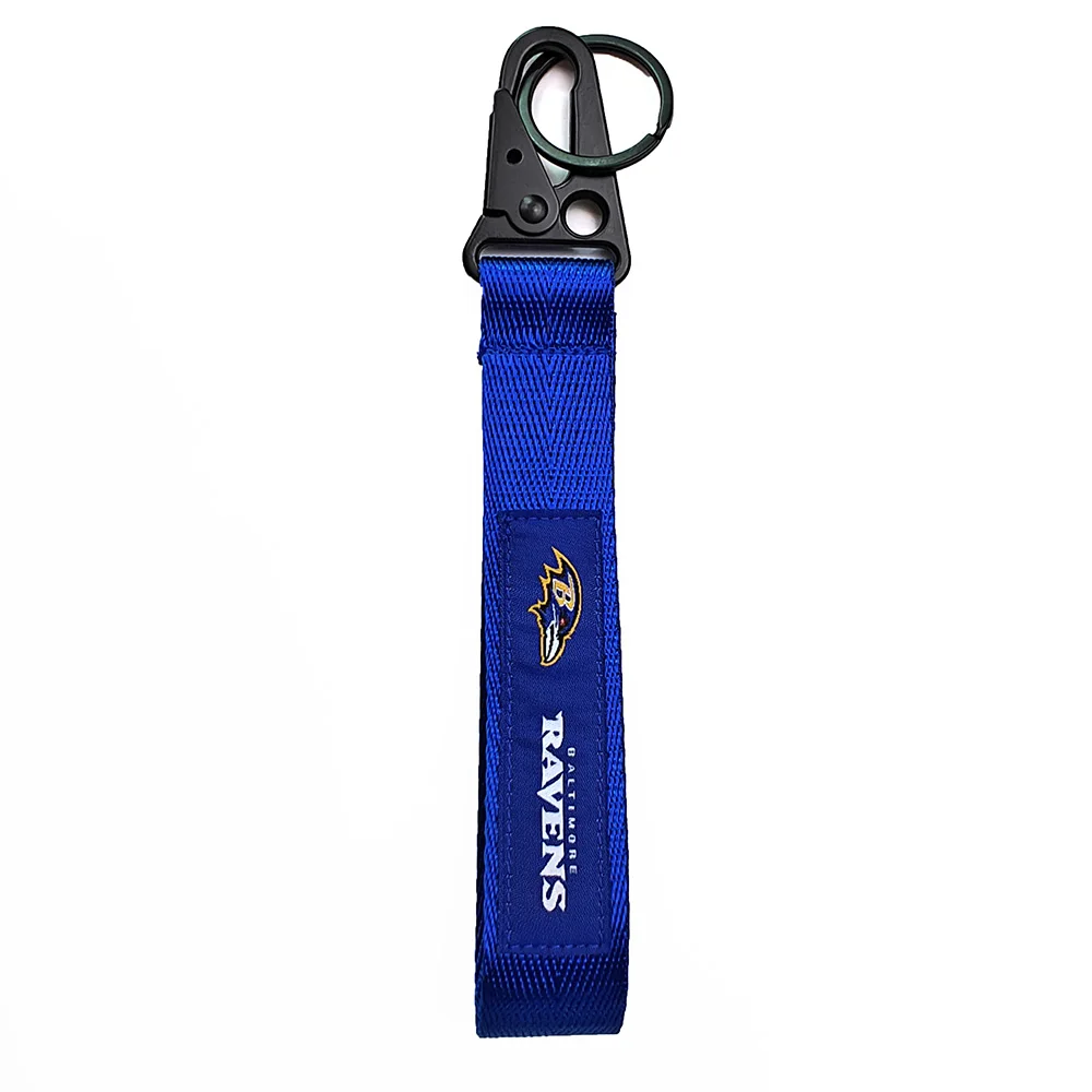 2023 High Quality Custom Nfl Carabiner Keychain Short Wrist Strap With ...