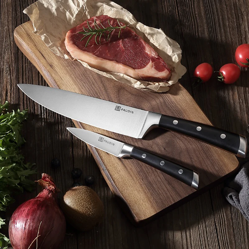 U4 New Design 8 Inch Chefs Knife 5cr15mov Steel Serrated Edge Blade ...