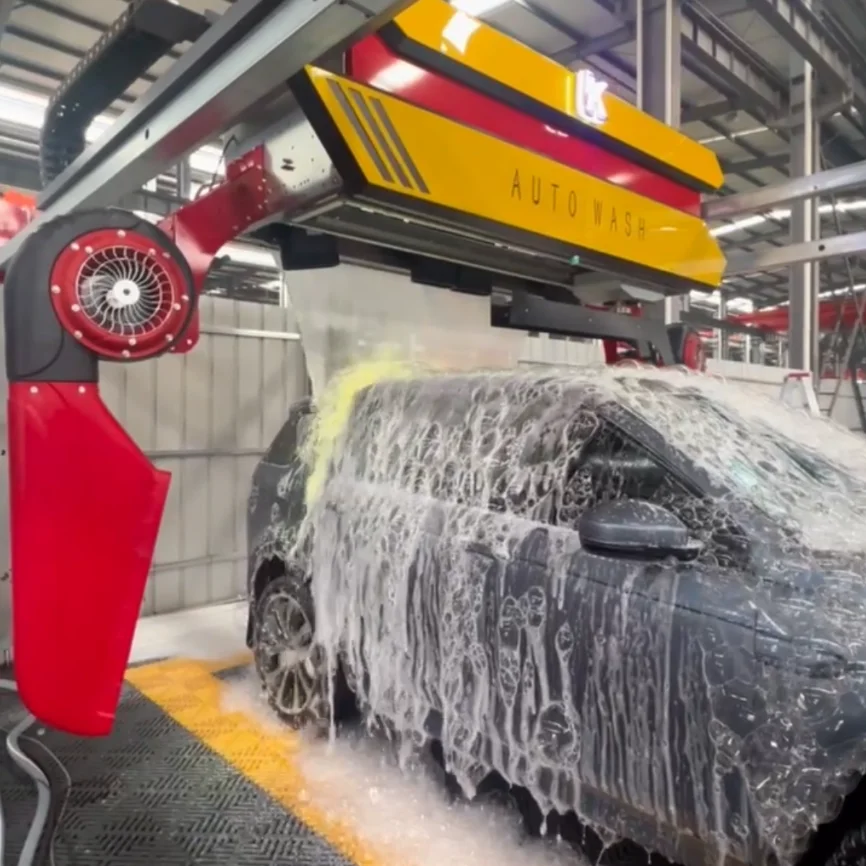 Pinyun PY-A6 Electric 6-Blower Touchless Automatic Car Wash System ...