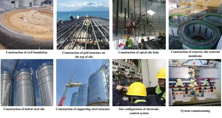 Automated Grain Silo System with Smart Monitoring Technology