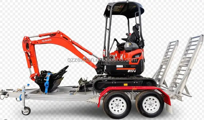 Mini Excavator Trailer - Durable & Customizable Solutions