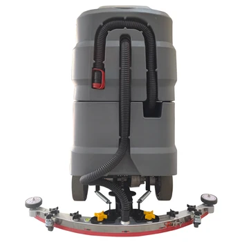 High Speed Rail Station Electric Industrial Ride On Floor Scrubber ...