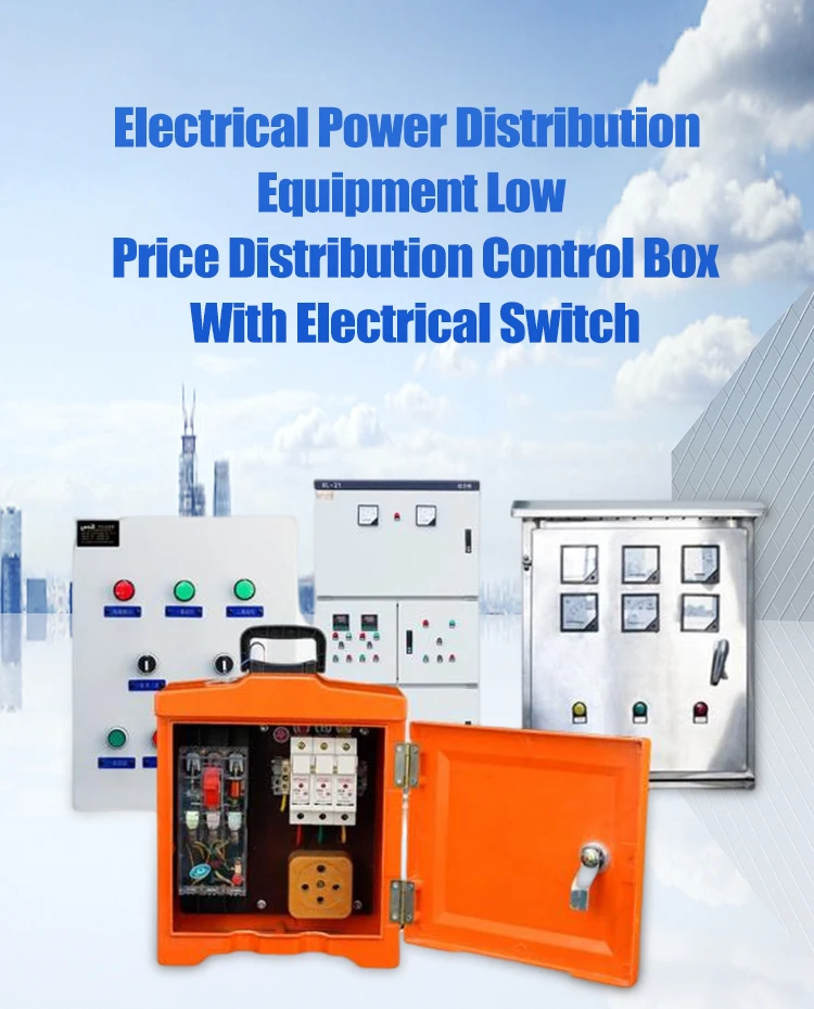 3 Level Electrical Power Distribution Equipment Control Box - Buy ...