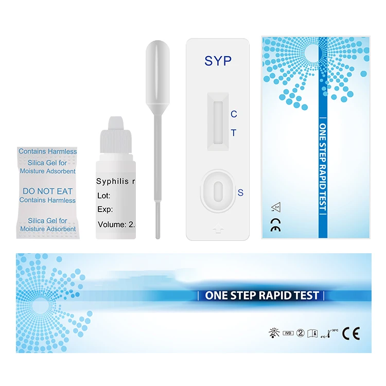 Disposable Syphilis Rapid Self Test Kit Device Blood Syphilis Rapid ...