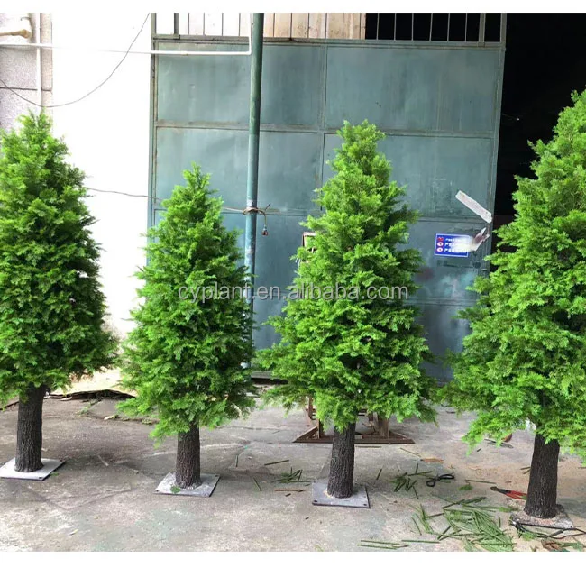 Hot Sale Life Size Artificial Big Pine Tree Branches Pine Cedar Tree ...