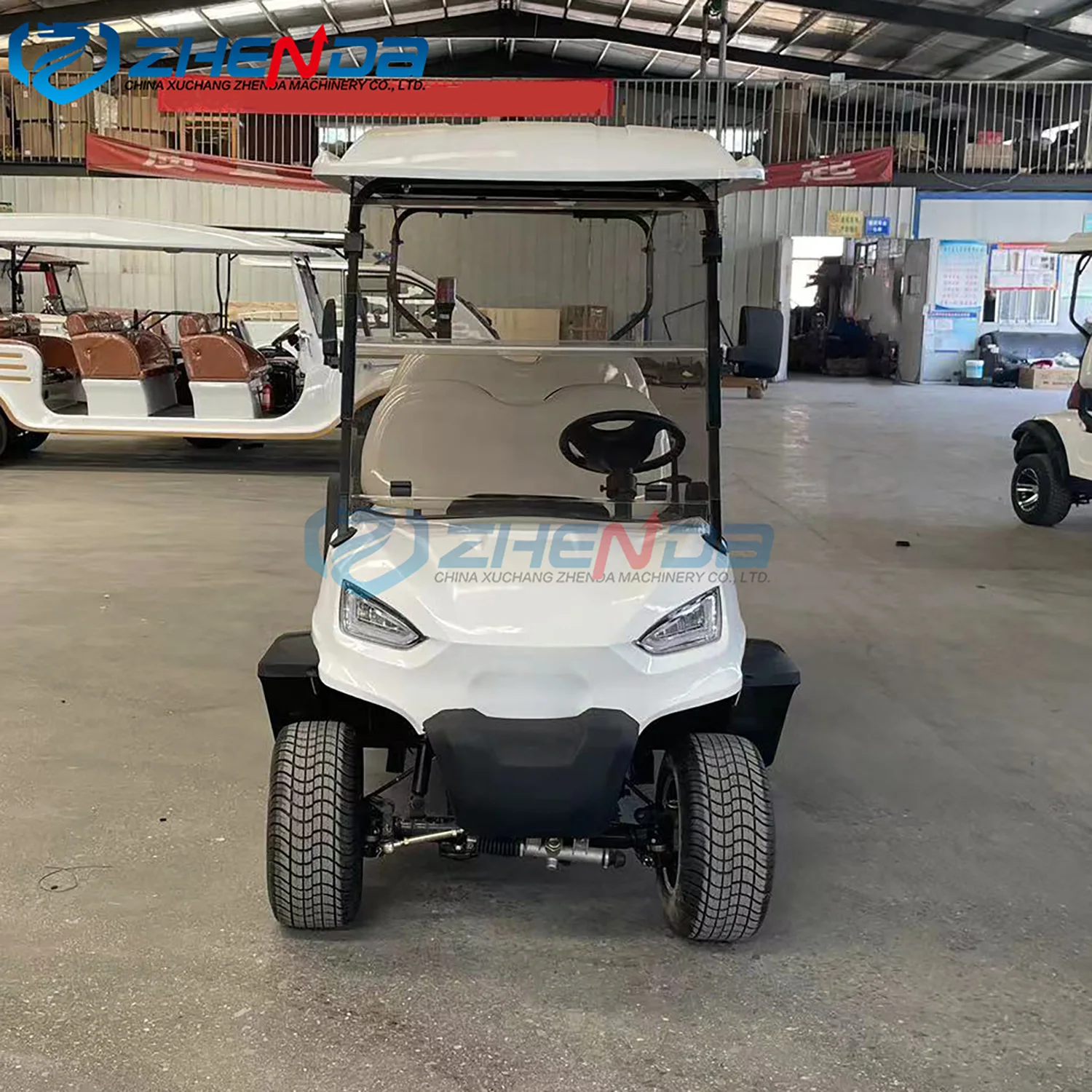 6-seater Golf Cart - Mini Classic Car Tourist Attraction