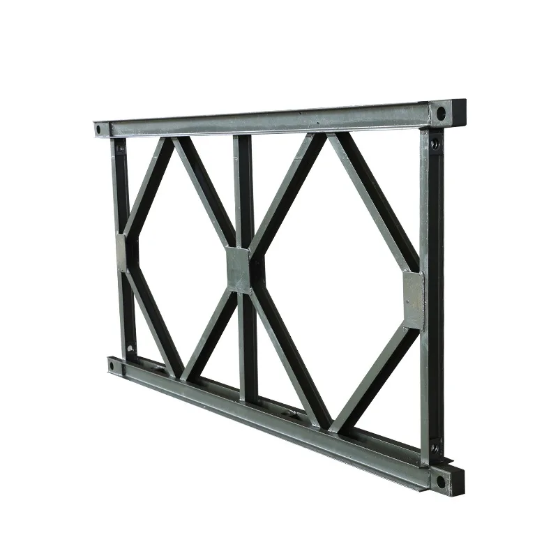 Prefabricated Portable Pedestrian Truss Bridge Steel Structure Bailey ...