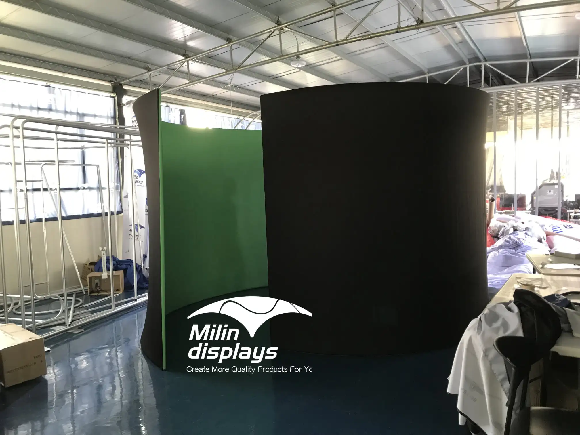 Hot Sale Portable Green Screen 360 Photo Booth Enclosure