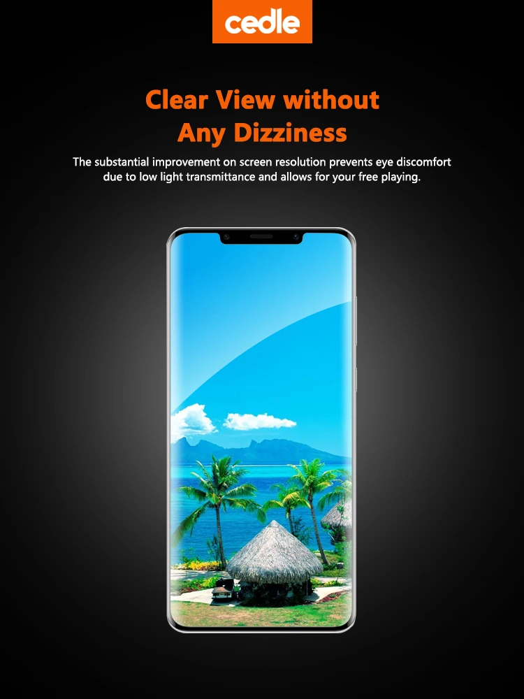 Cedle 2.5d Full Cover Anti Spy Privacy Tempered Glass Screen Protector ...