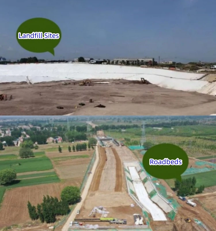 Prefabricated Composite Drainage Geonet With Geotextile Adhesive ...