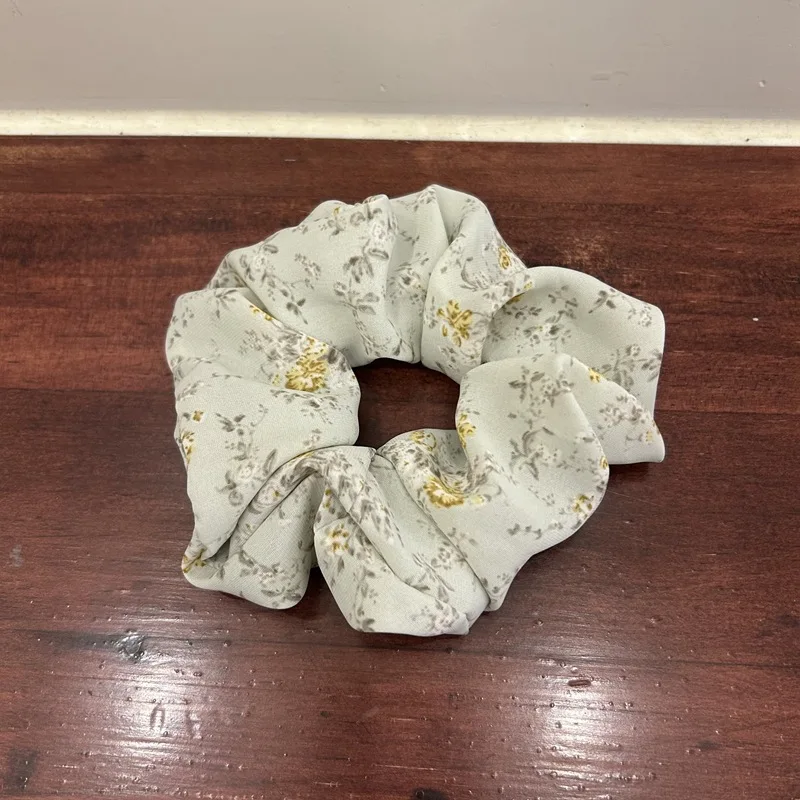 Wholesale Yukii Floral Hair Scrunchies - Adjustable & Stylish