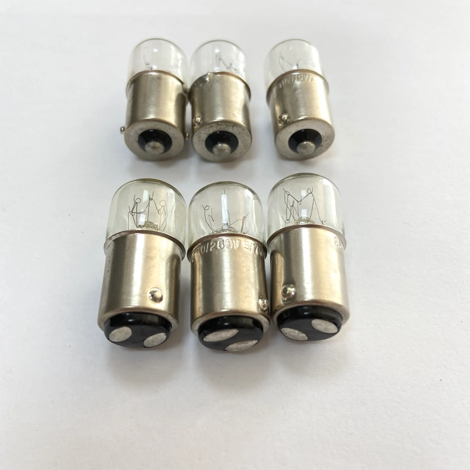 T16x35mm Ba15d Tubular Incandescent Bulb 220/260v5/7w Indicator Bulb ...