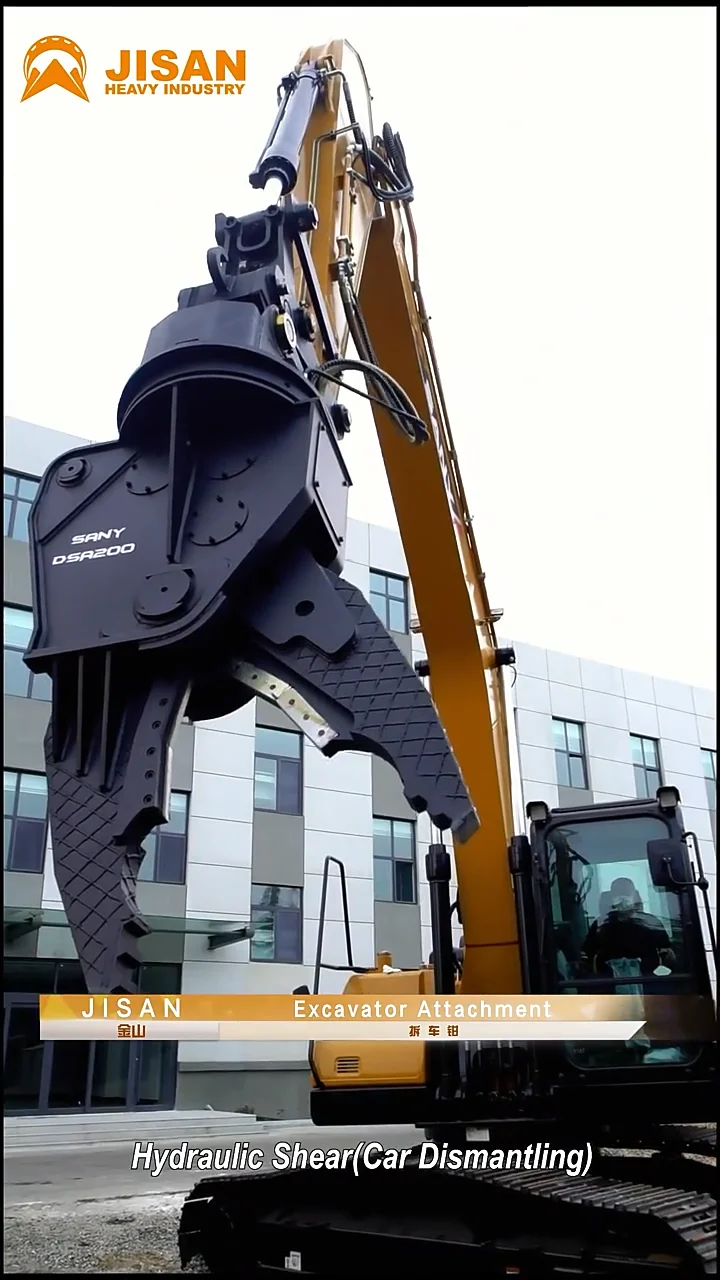 High Quality Excavator Scrap Shear For Demolition Factory Sk300sr-2 ...