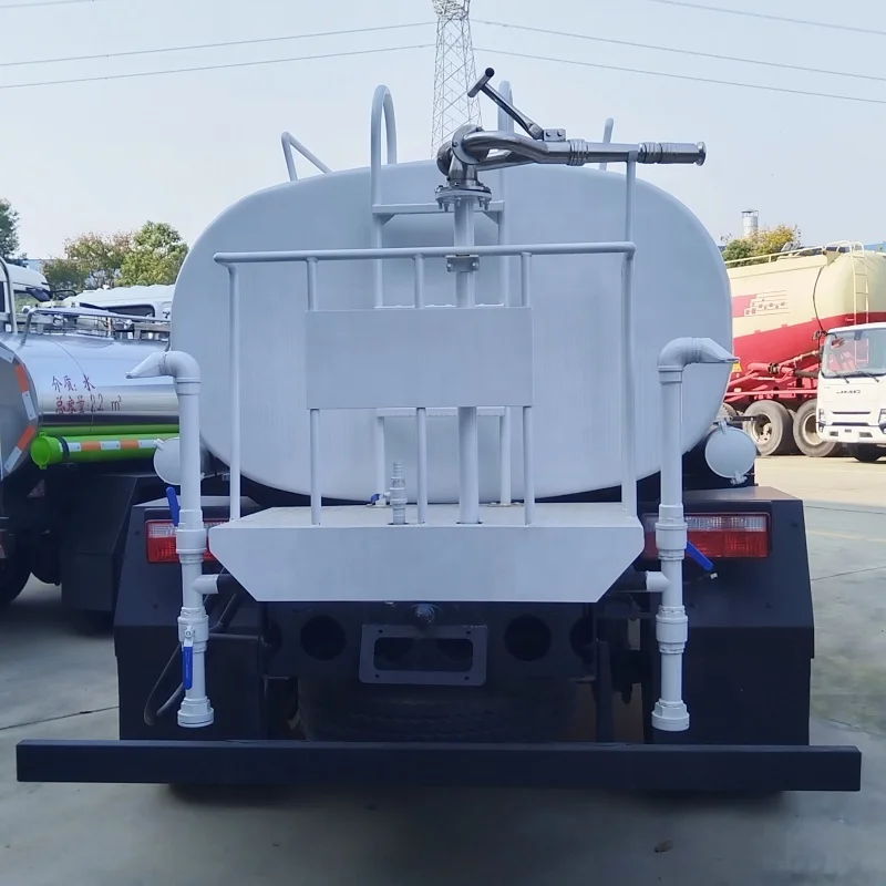 Small FAW 5000L Drinking Water Delivery Tank Truck Drinking Water Cart ...