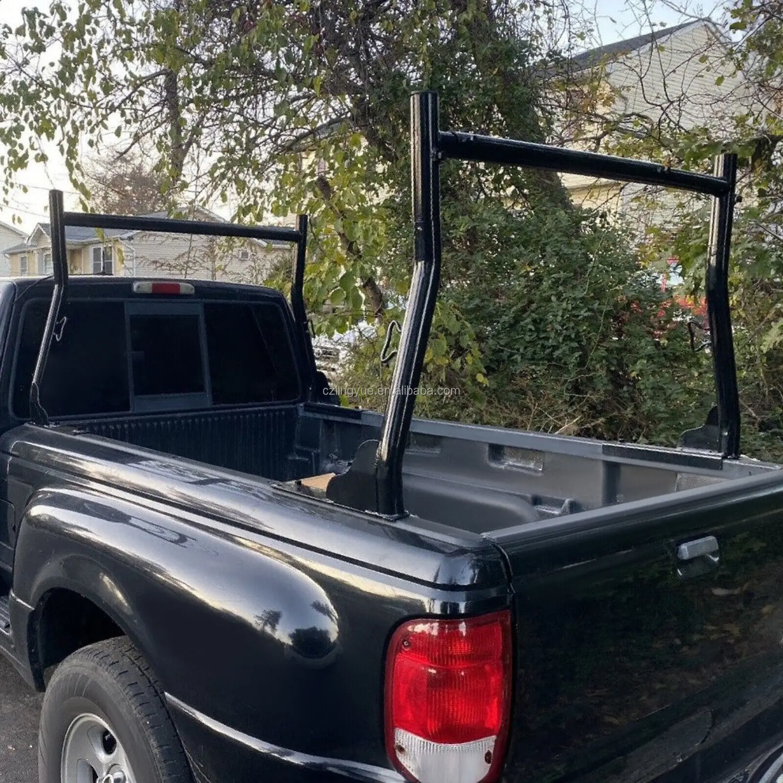 800lb Steel Fully Adjustable Bed Truck Ladder Rack Pick Up Lumber Kayak ...