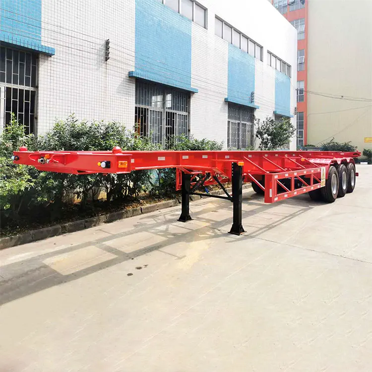40 Tons Payload Two Axles 40 Feet Container Truck Trailers