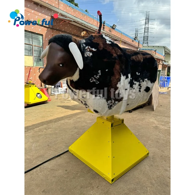 Inflatable Electric Bullfighting Game - Adult Rodeo Bull