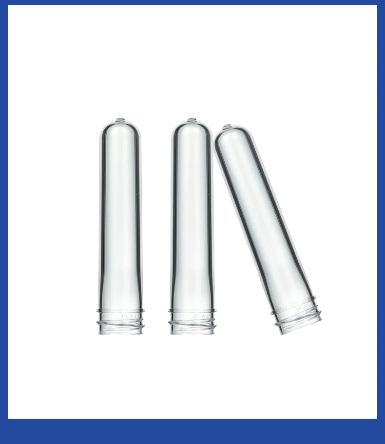 28mm 35 G Pet Preform Pcr Bottle Transparent Preform For Cosmetics ...