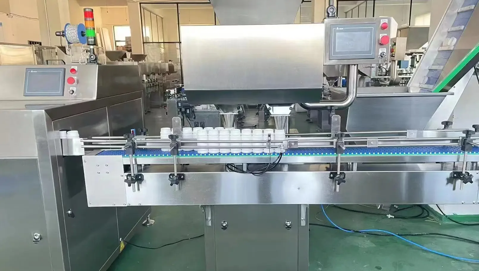 Automatic Chewing Gum Effervescent Tablets Counting Machine Vitamin Dha ...