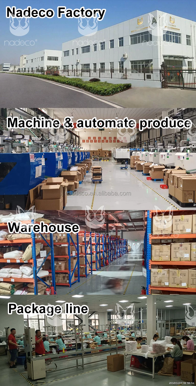 Nadeco Full Cover Sanding Inside Acrylic Coffin Style Manicure False ...