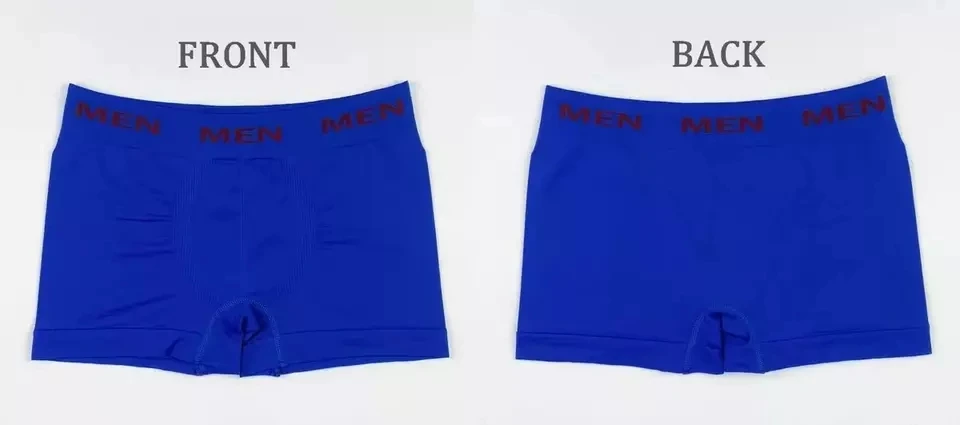 Oem Customized Design Mens White Brief Underwear Elastic Pure Color ...