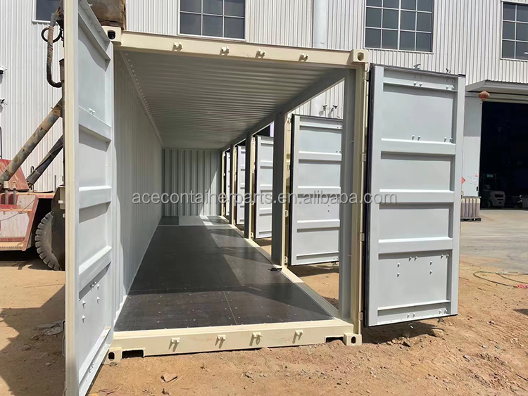 Dry Cargo Side Opening 40ft 40 ft 40 Foot High Cube Open Side Shipping ...