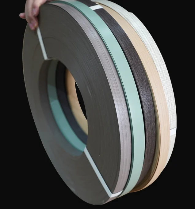 U-shaped Flexible Plastic Veneer Eco-friendly Pvc Edge Banding Wood Abs ...