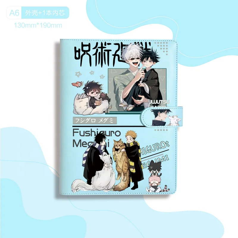 Jujutsu Kaisen Notebook Anime Yuji Itadori Gojo Satoru Notebooks ...