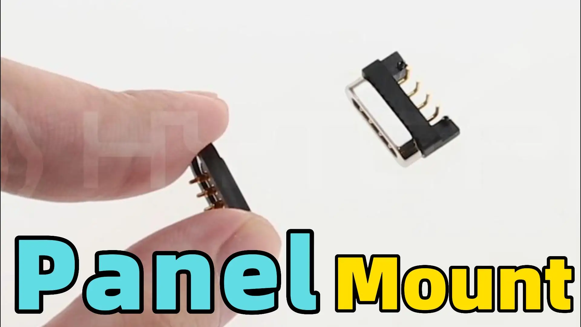 Hytepro Panel Mount 4 Pogo Pin Magnetic Connector - Buy 4 Pin Magnetic ...