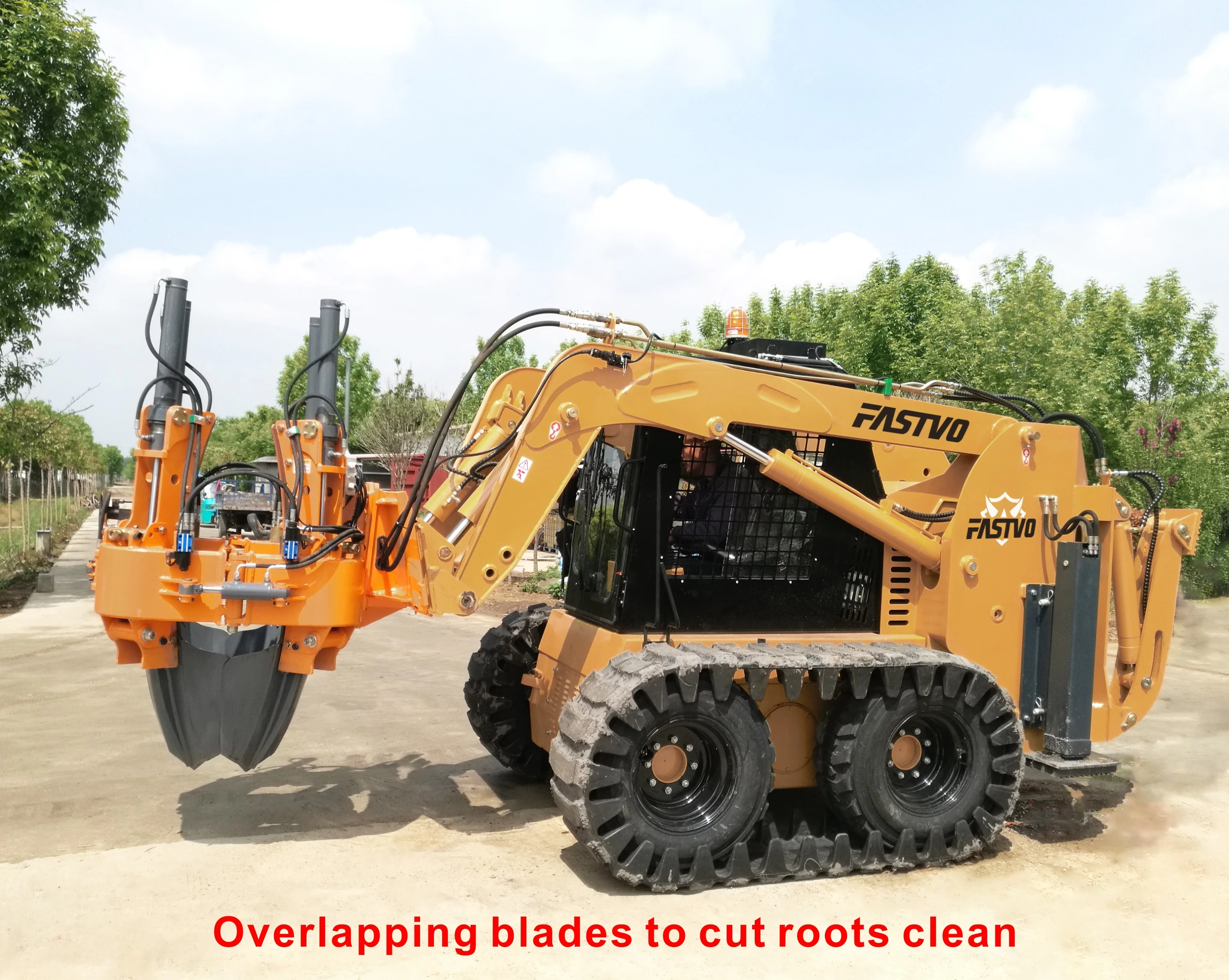 Optimal Skid Steer Loader Tree Spade For Sale - Buy Optimal Tree Spade ...