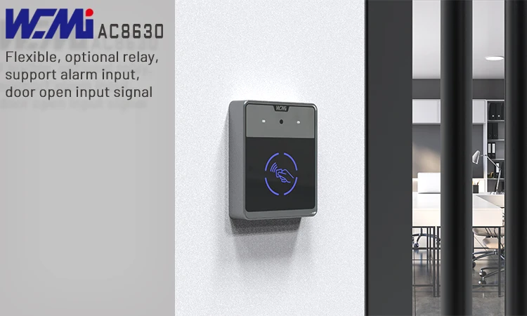 Qr Code Access Control Reader Door Lock Biometric Recognition Security System Rfid Access