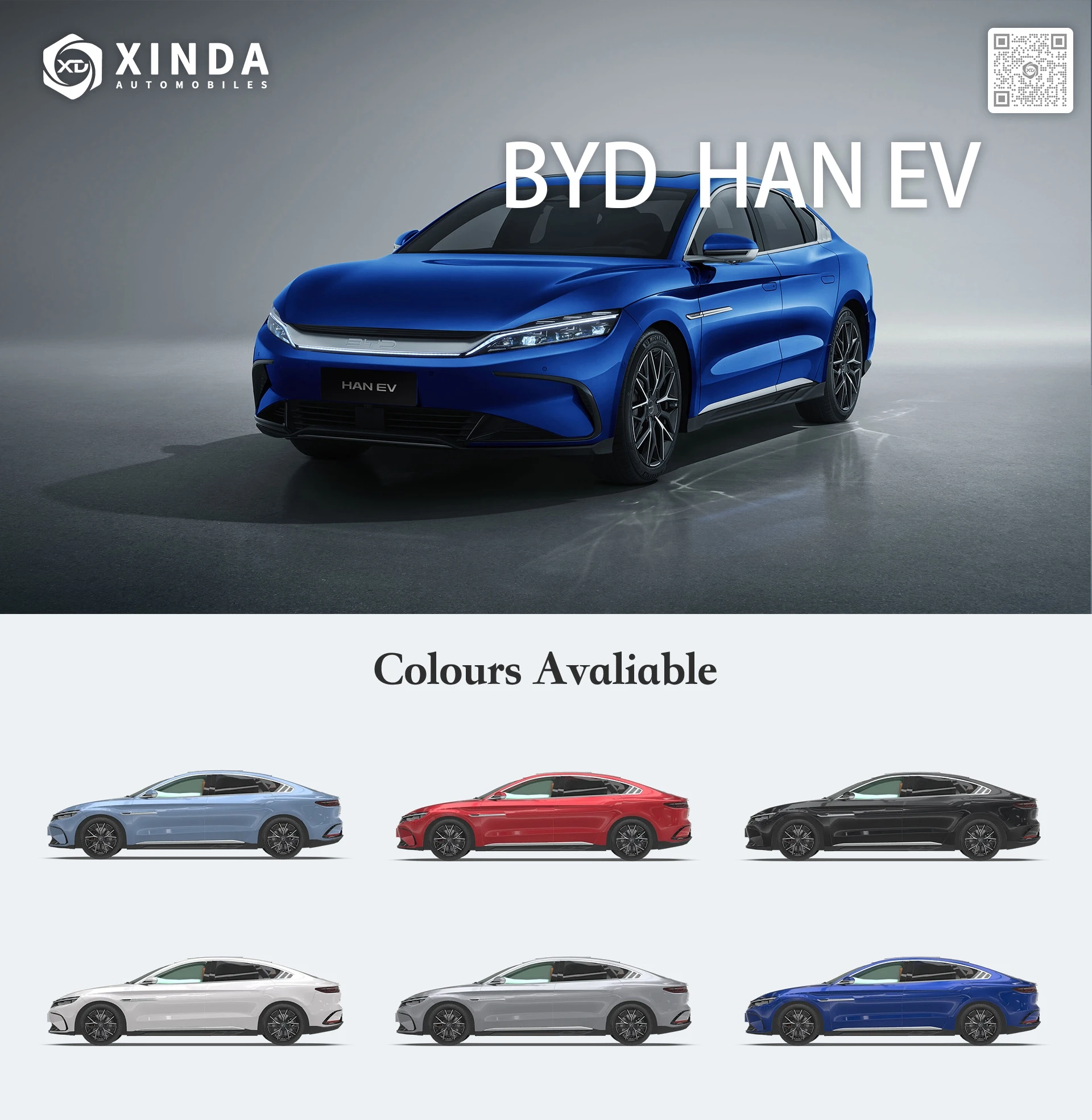 Byd Han Ev 2022 2023 Byd Han Electric Car 2023 New Energy Vehicle Suv ...