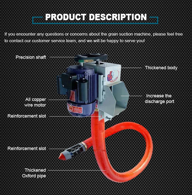 Sss Level New Grain Suction Machine Flexible Hose Spiral Pipe Auger ...