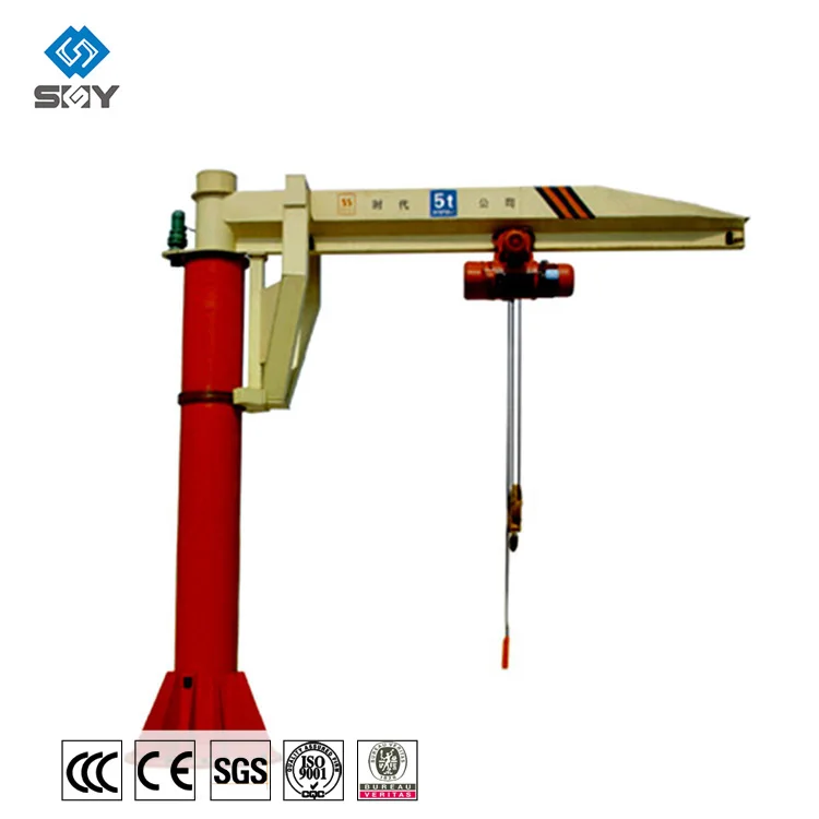 Cantilever column swing arm jib crane's 6 tons| Alibaba.com
