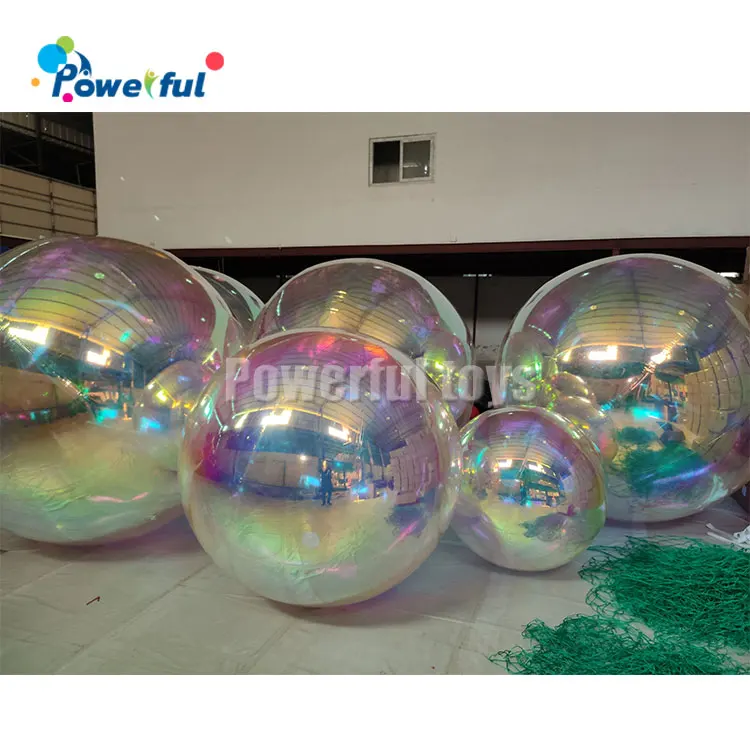 Fashion Attractive Design Pvc Inflatable Mirror Balloon Giant Spheres ...