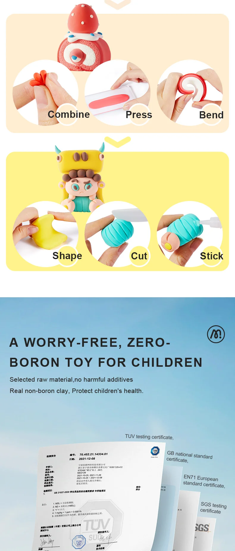 Mideer Gift Box - Creative Clay Set for Kids & Educators