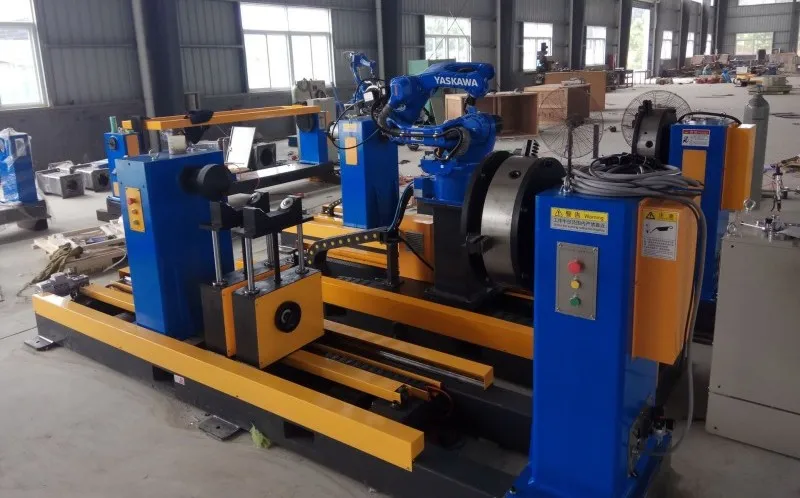 Double Column Double Rotation Type Welding Positioner/Rotating Welding ...