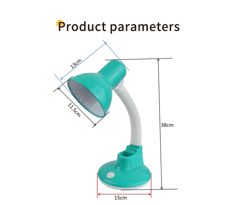 SML E27 Desktop Lamp Living Room Bedroom Study Light Decorative Table ...