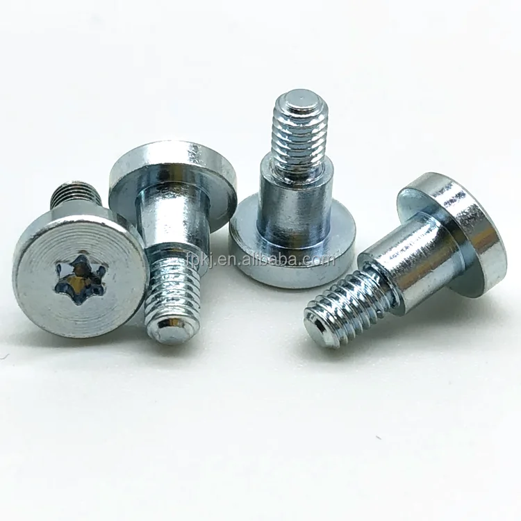 Din 923 Din923 Hex Socket/torx/slot Step Screws Slotted Pan Head Screw With Shoulder - Buy Slot ...