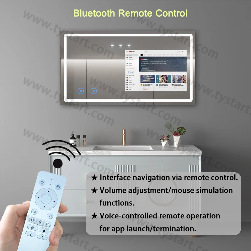 Bathroom Smart Mirror Light LED - Modern & Functional