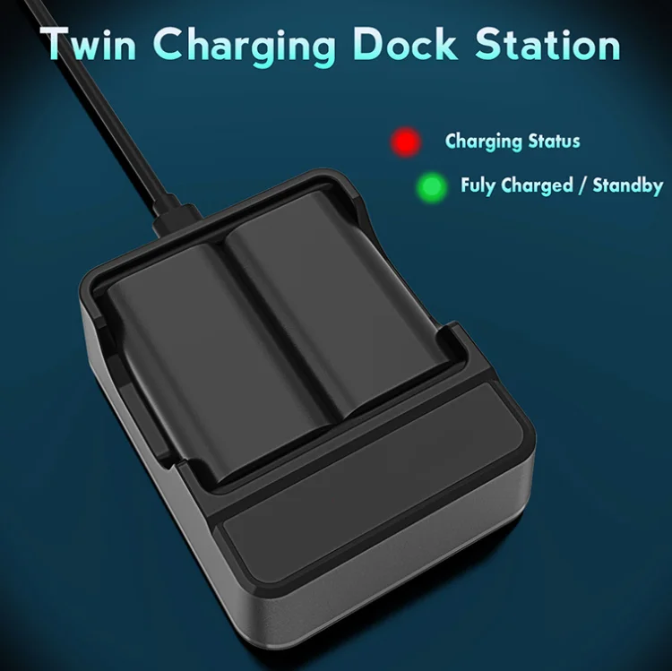 Twin Battery Charging Dock Charging Station Set for Xbox One/Serise S/X ...