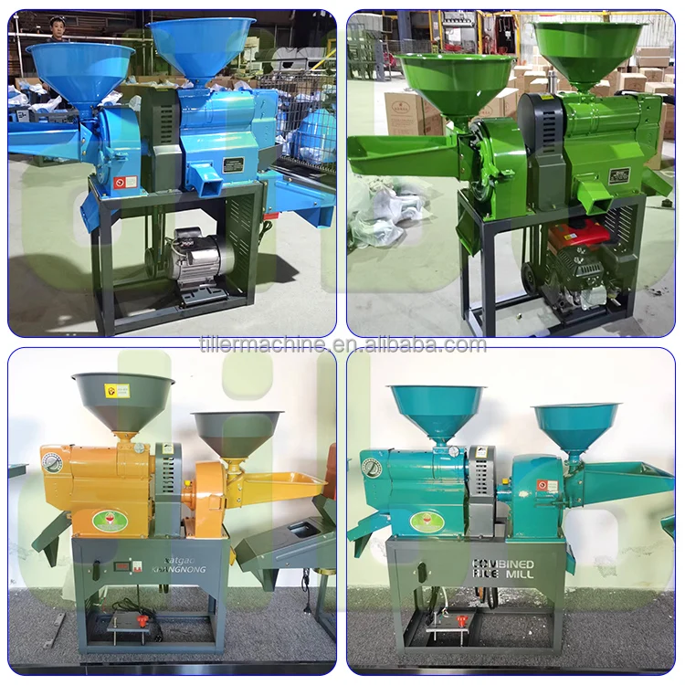 High Purity Millet Combine Mutif-unctional Rice Milling Machine with ...