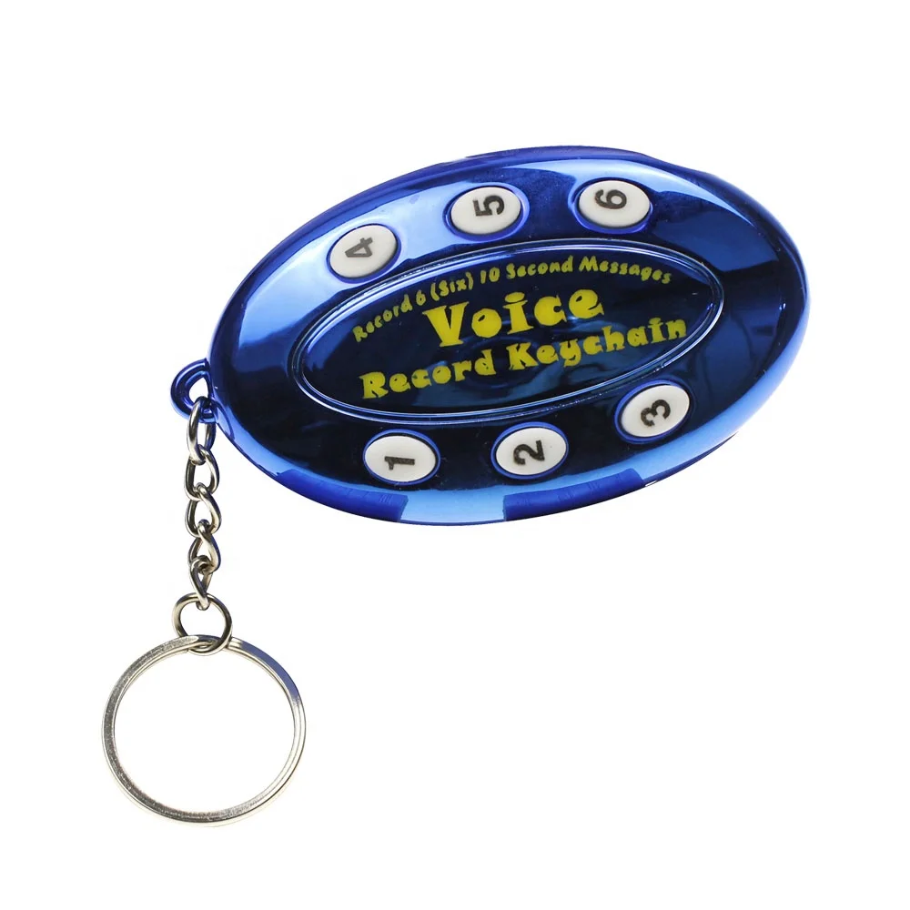 Customizable Voice Recorder Keyring - Perfect Promotional Gift